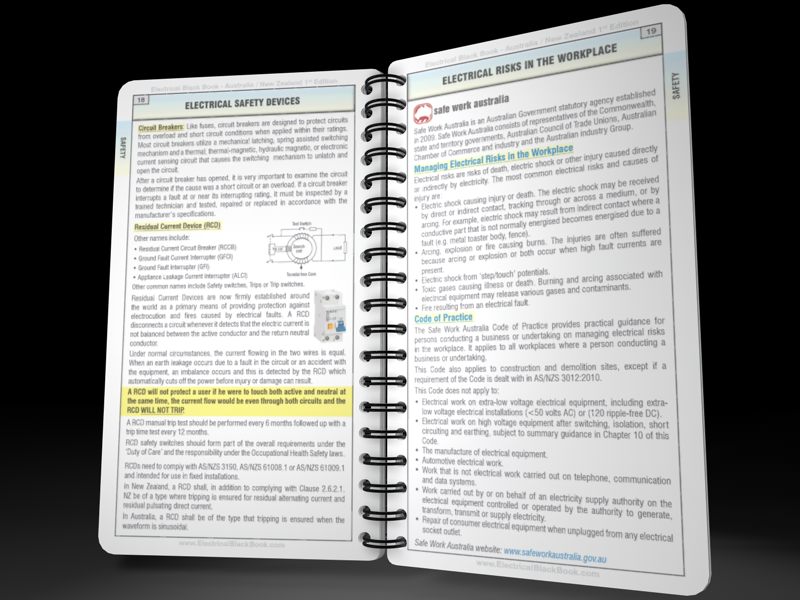 Electrical Black Book: No.1 Portable Electrical Reference Book for ...